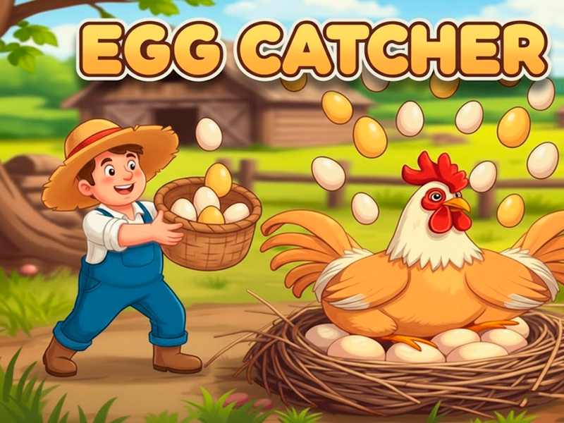 Egg Catcher 🕹️ Igraj na spletu pri SGameS