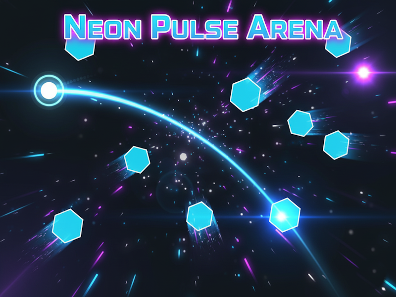 Neon Pulse Arena 🕹️ Igraj na spletu pri SGameS