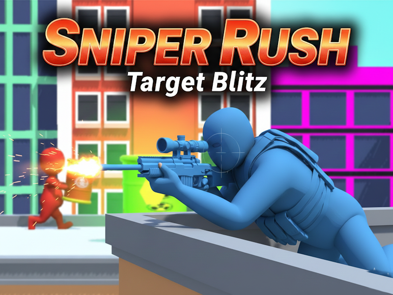 Sniper Rush: Target Blitz 🕹️ Igraj na spletu pri SGameS