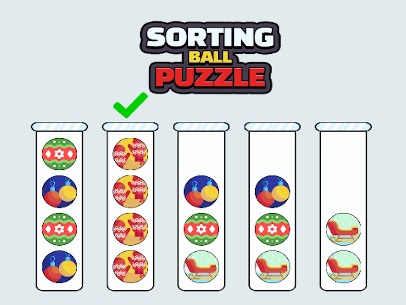 Sorting Ball Puzzle 🕹️ Igraj na spletu pri SGameS