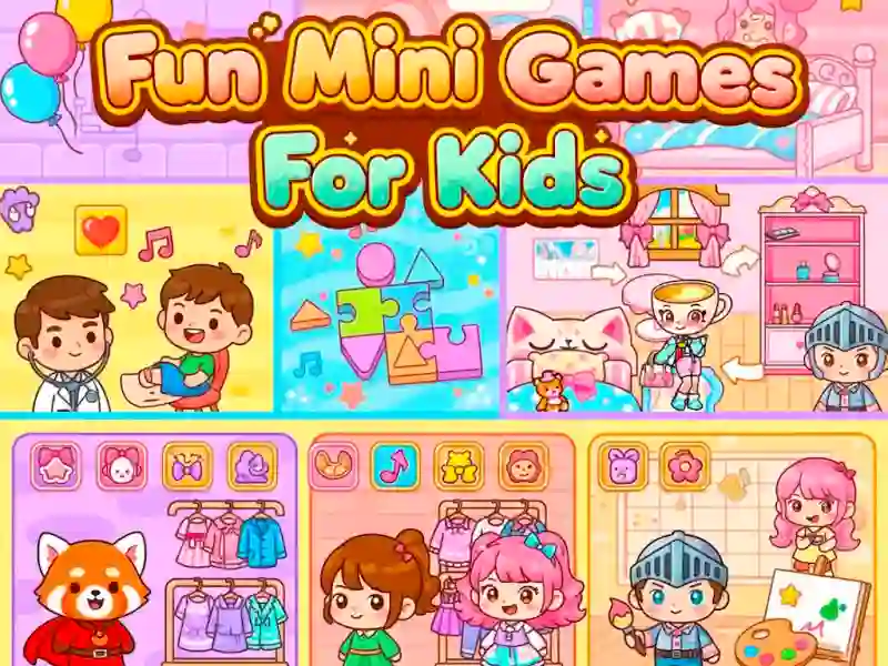 Fun Mini Games For Kids 🕹️ Igraj na spletu pri SGameS