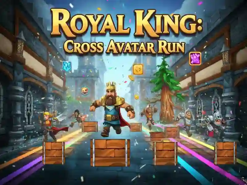 Royal King: Croos Avatar Run 🕹️ Igraj na spletu pri SGameS