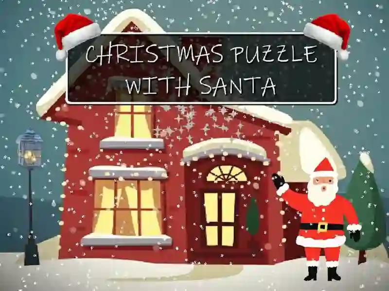 Christmas Puzzle With Santa 🕹️ Igraj na spletu pri SGameS